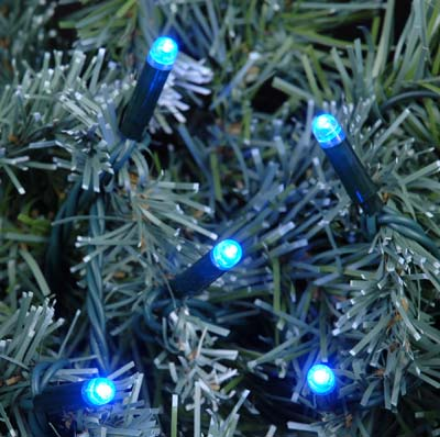 Blue LED Christmas Lights - Novelty Lights IncNovelty Lights | LED ...