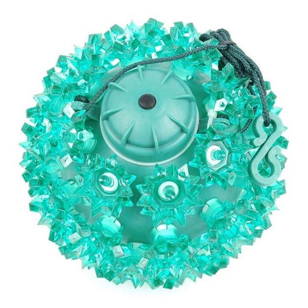 50 LED Battery Operated Green Star Light Sphere - Novelty Lights ...