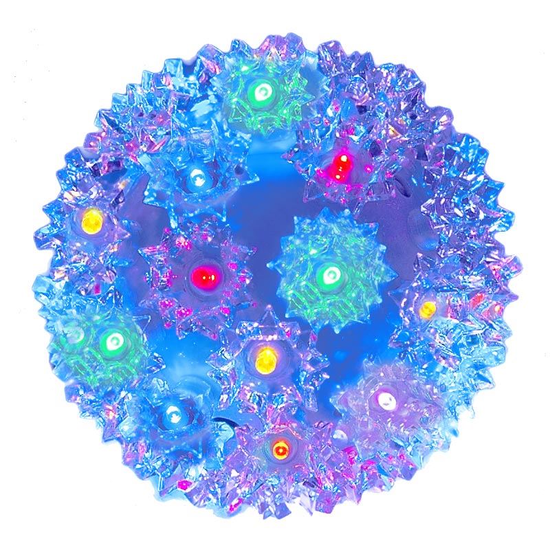 50 LED Battery Operated Multi Colored Star Light Sphere - Novelty ...