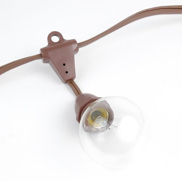 330' Bulk Heavy Duty Outdoor Light String With Suspended Intermediate ...