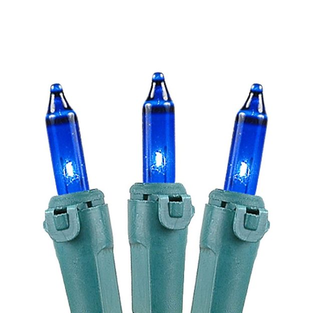 commercial Connect 3 Blue lights Green Wire Net Lights 4' x 6'Novelty ...