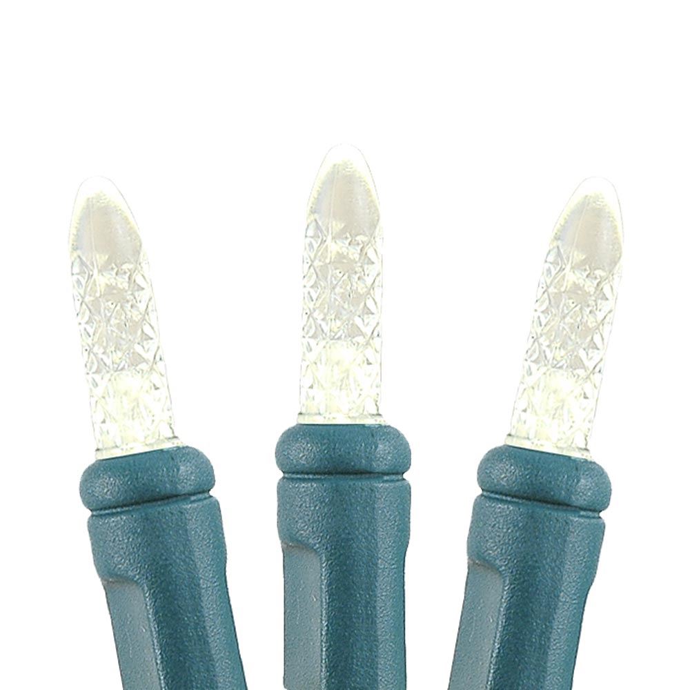 4" Spacing Coaxial M5 Warm White LED Christmas Lights - Novelty ...