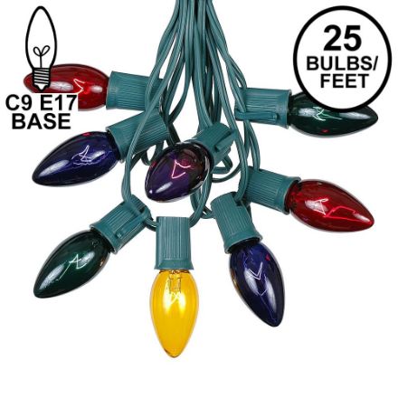 Multi and Assorted C9 Bulbs - Novelty Lights IncNovelty Lights | LED ...