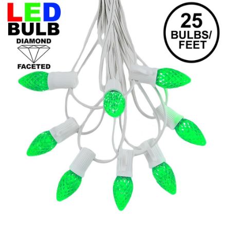 Green LED Christmas Lights - Novelty Lights IncNovelty Lights | LED ...