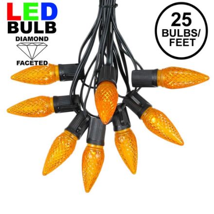 Orange and Amber LED Christmas Lights - Novelty Lights IncNovelty ...
