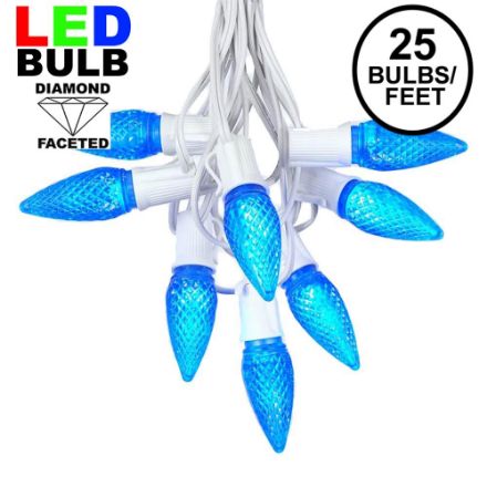 Blue LED Christmas Lights - Novelty Lights IncNovelty Lights | LED ...