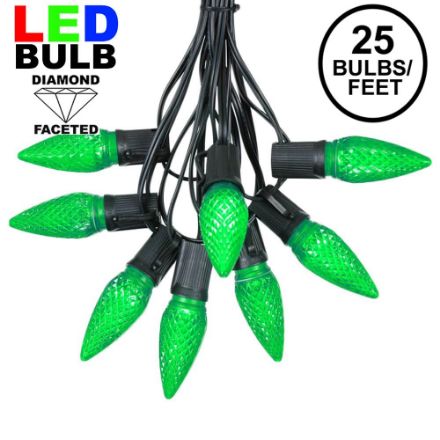 Green LED Christmas Lights - Novelty Lights IncNovelty Lights | LED ...
