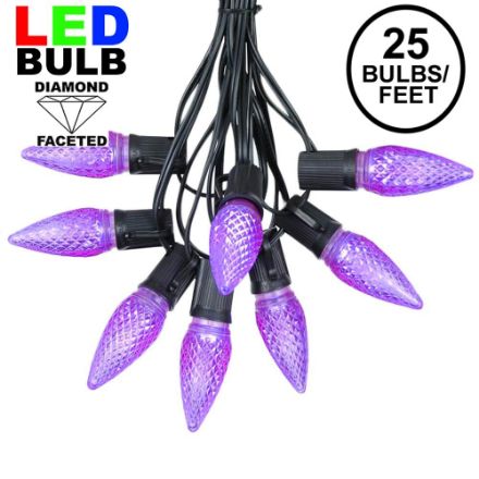 Purple LED Christmas Lights - Novelty Lights IncNovelty Lights | LED ...