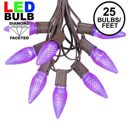 Purple LED Christmas Lights - Novelty Lights IncNovelty Lights | LED ...