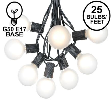 Globe String Lights With Incandescent G50 BulbsNovelty Lights | LED ...