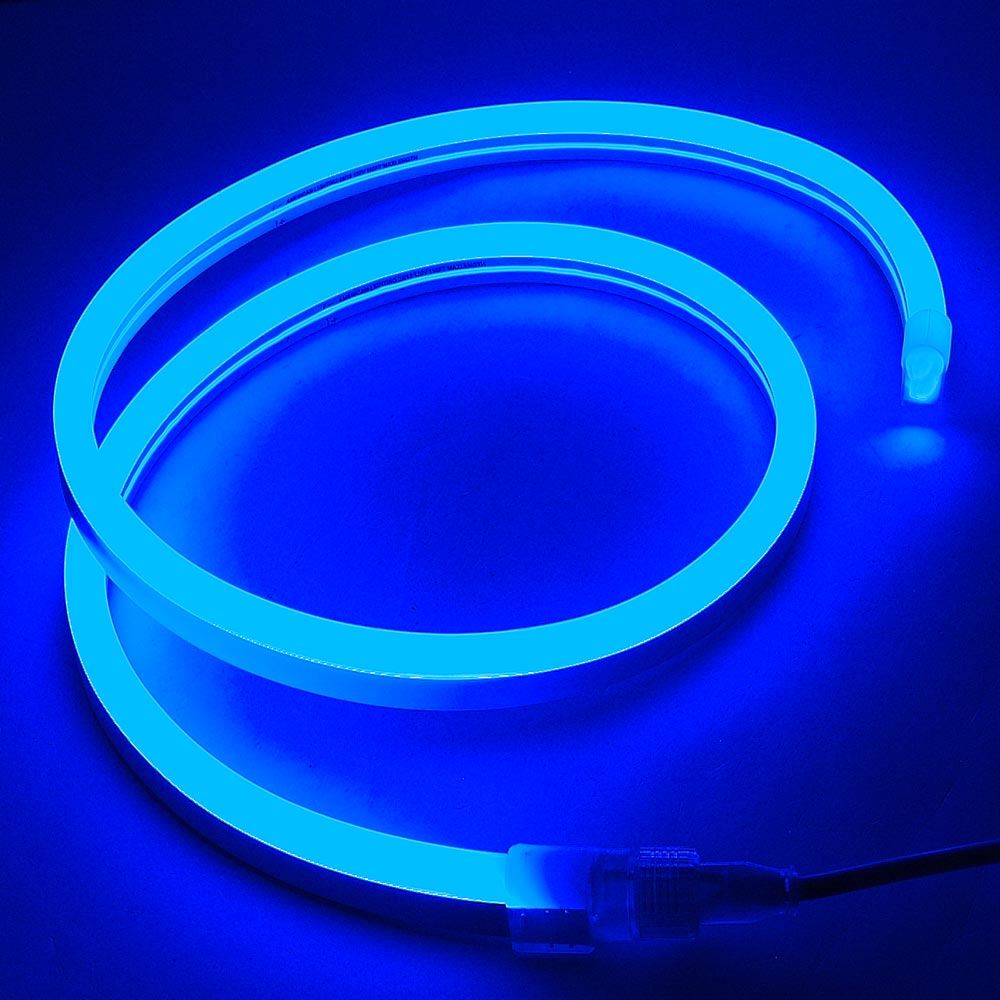 Custom Blue LED Neon Flex Rope Light Kit 120V - Novelty LightsNovelty ...