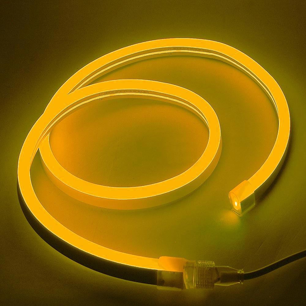 Custom Amber LED Neon Flex Rope Light Kit 120V - Novelty LightsNovelty ...