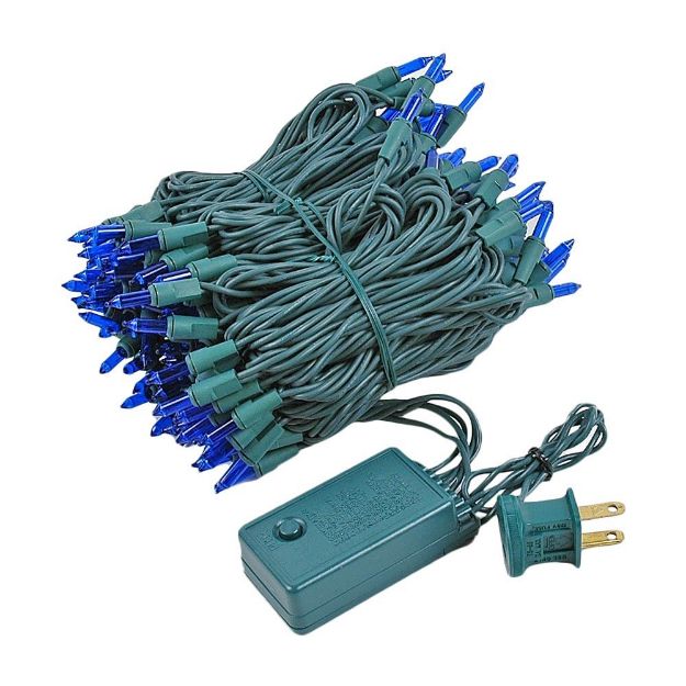 140 Light Chasing Blue Multi Function Mini Lights - Novelty Lights ...