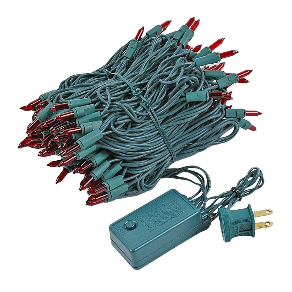 140 Light Chasing Red Multi Function Mini Lights - Novelty Lights ...