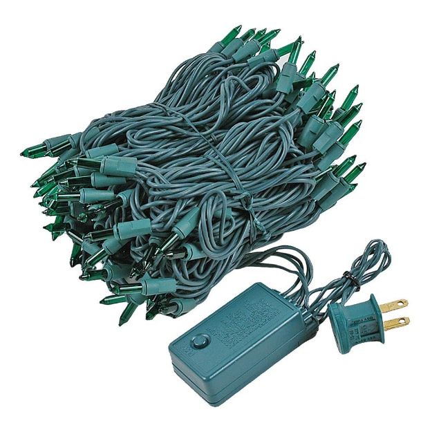 140 Light Chasing Green Multi Function Mini Lights - Novelty Lights ...