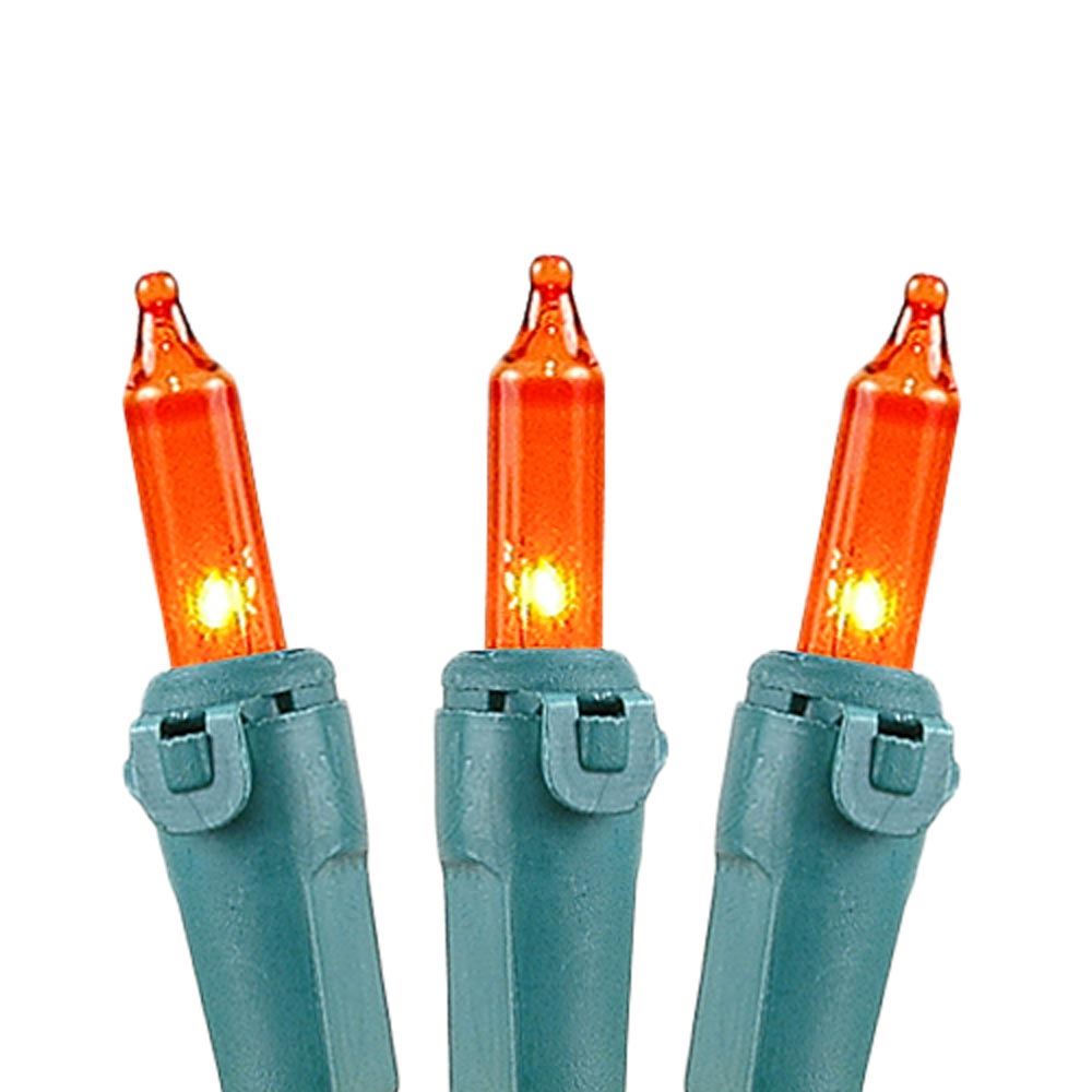 140 Light Chasing Amber Multi Function Mini Lights - Novelty Lights ...
