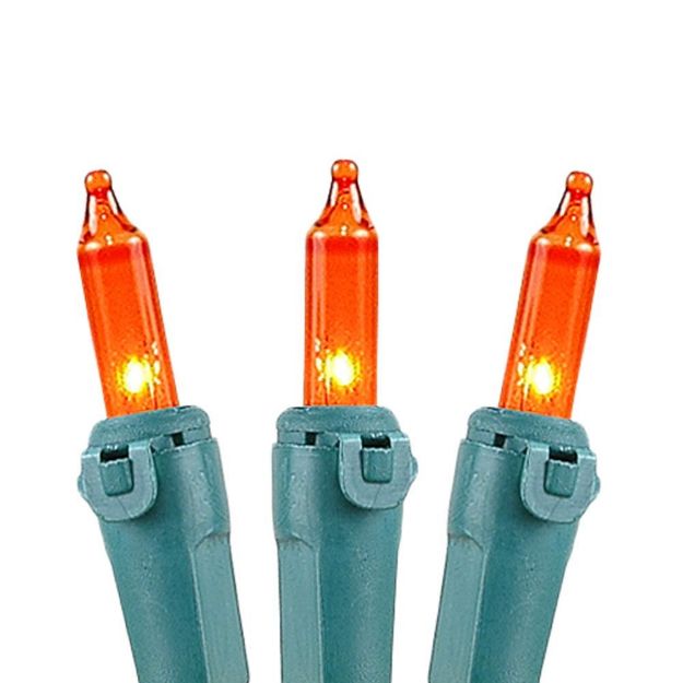 140 Light Chasing Amber Multi Function Mini Lights - Novelty Lights ...
