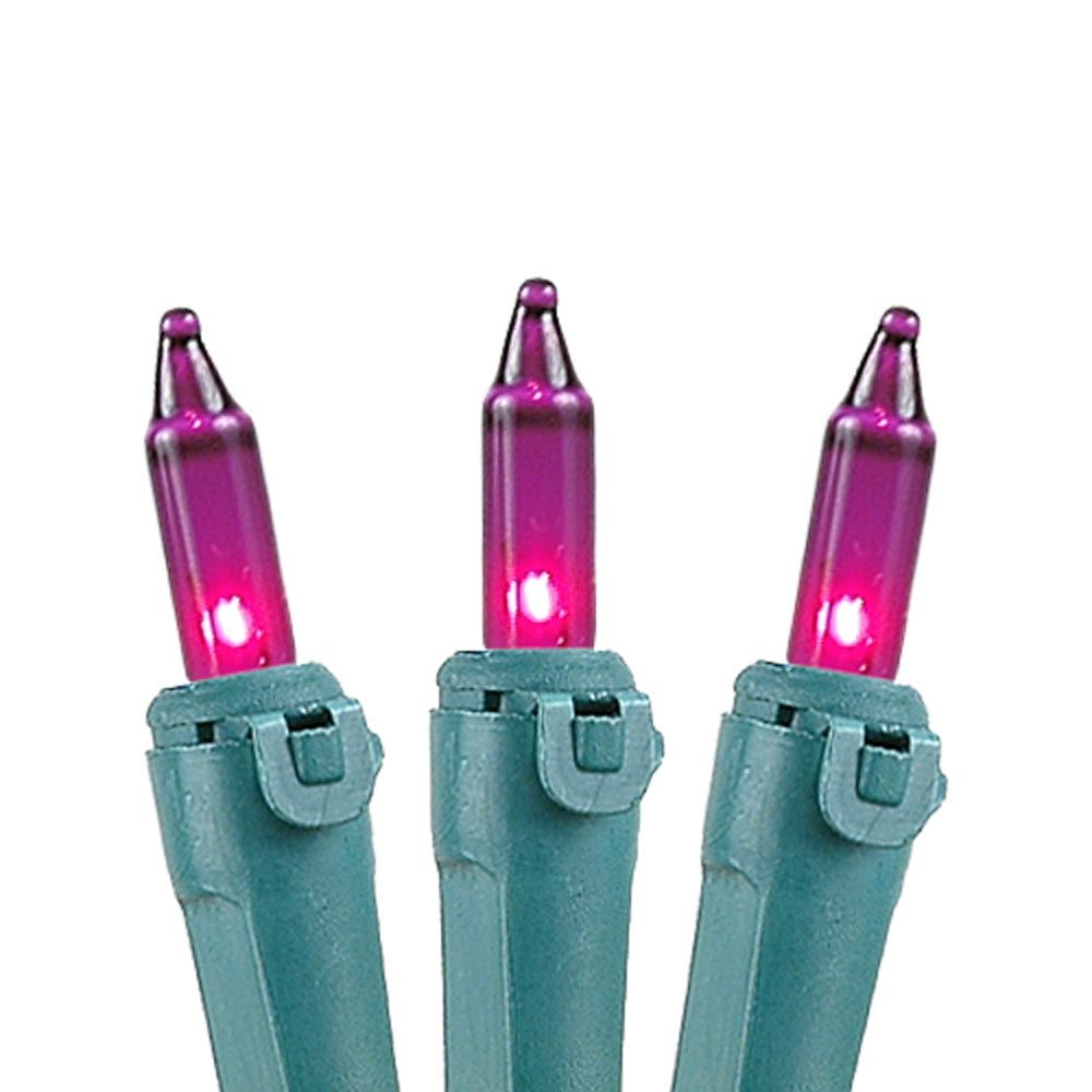 140 Light Chasing Purple Multi Function Mini Lights - Novelty Lights ...