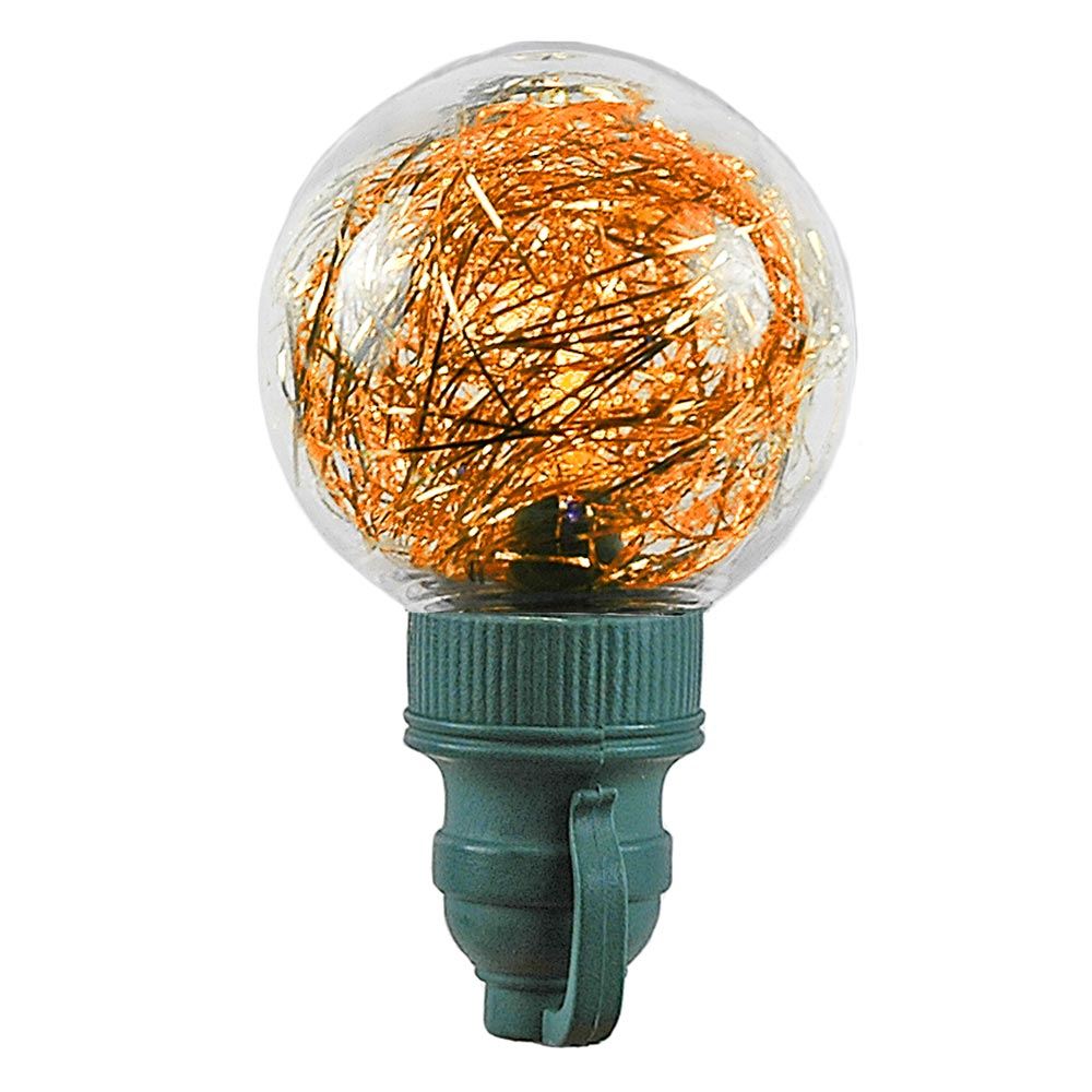 Commerical Grade LED g40 Light Sets with tinsel multi Bulbs - Novelty ...