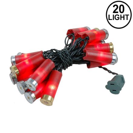 Shotgun Shell String Lights - Novelty Lights IncNovelty Lights | LED ...