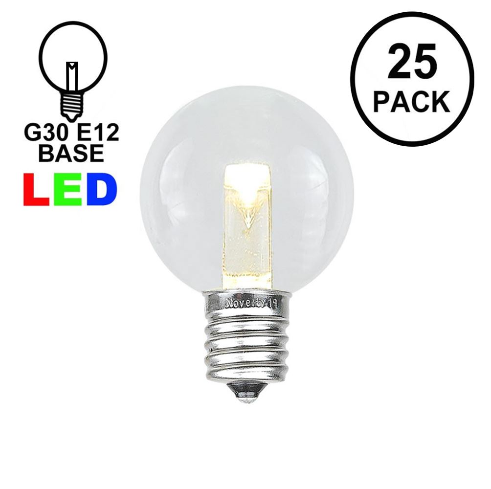 Designer Series SMD LED G30 Bulbs 2700k- Novelty Lights IncNovelty ...