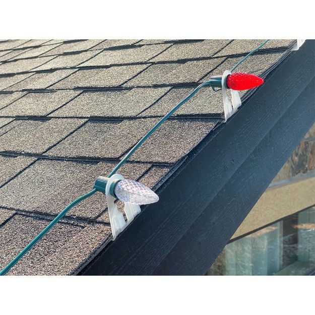 100 Pack of Shingle Tabs for C7 and C9 Sockets/LampsNovelty Lights ...