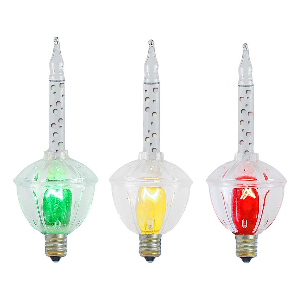 3 Pack Replacement Clear Liquid Christmas Bubble Lights - Novelty ...