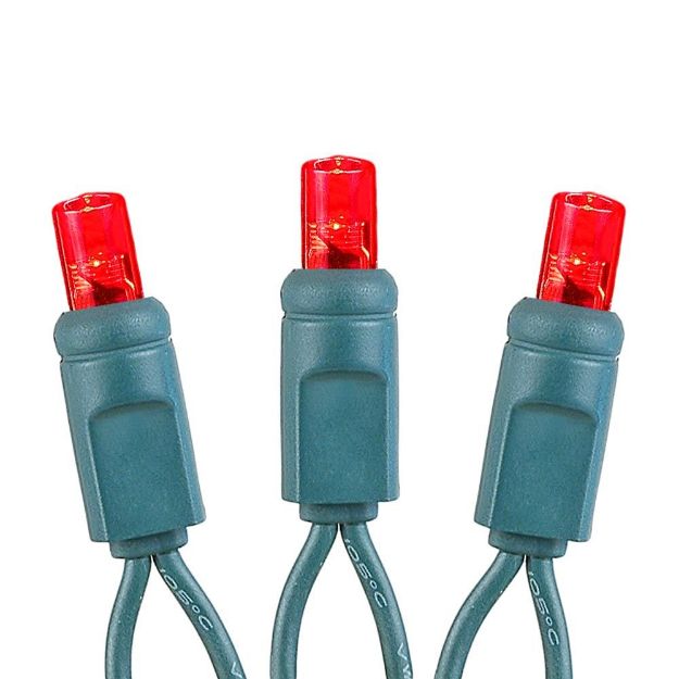 140 Chasing Red LED 5mm Multi Function Mini Lights - Novelty Lights ...