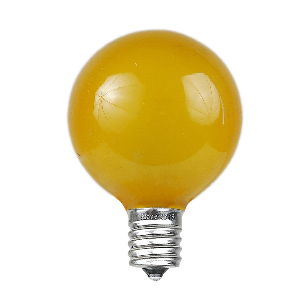 Yellow G40 globe Replacement Lamps - Novelty Lights IncNovelty Lights ...