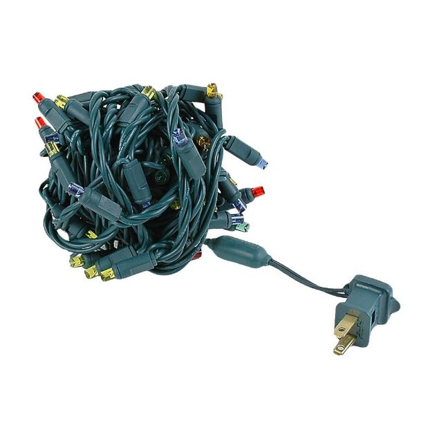 Wide Angle Multi Color 70 Bulb LED Christmas Lights SetsNovelty Lights ...