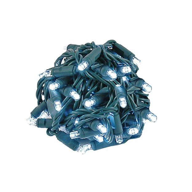 Christmas Lights | Novelty LightsWide Angle Pure White 70 Bulb LED ...
