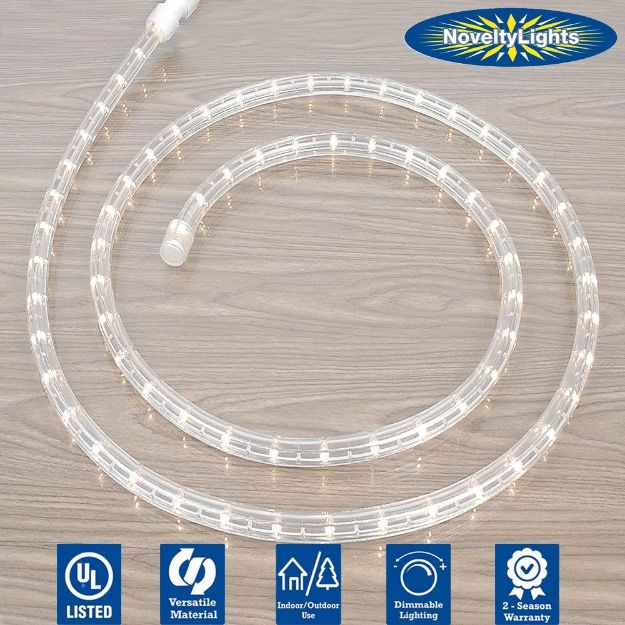 150 Feet Clear Incandescent Rope Light Spool 1/2" 120VNovelty Lights ...