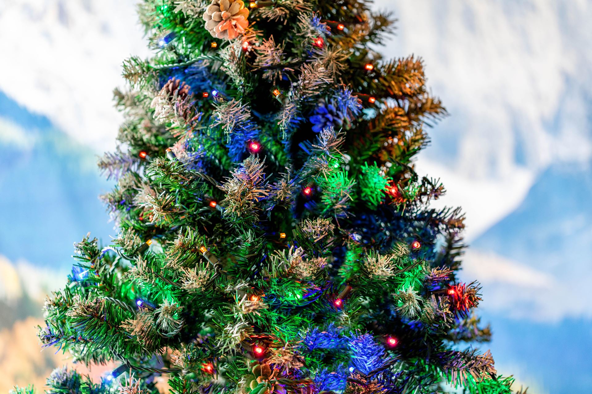 Wide Angle Multi Colored Assorted 100 Bulb LED Christmas Lights Sets ...