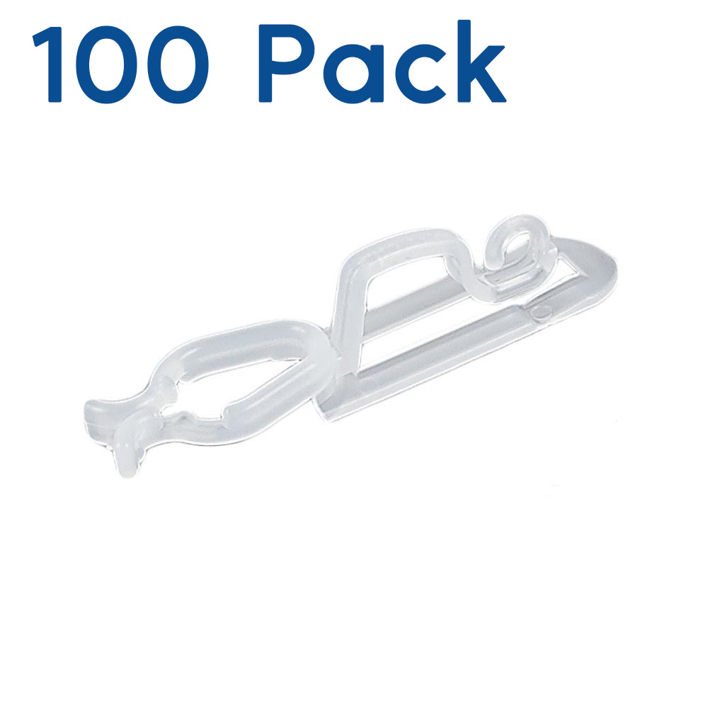 100 Pack of All-In-One Plus Clips for C9 and C7 BulbsNovelty Lights ...