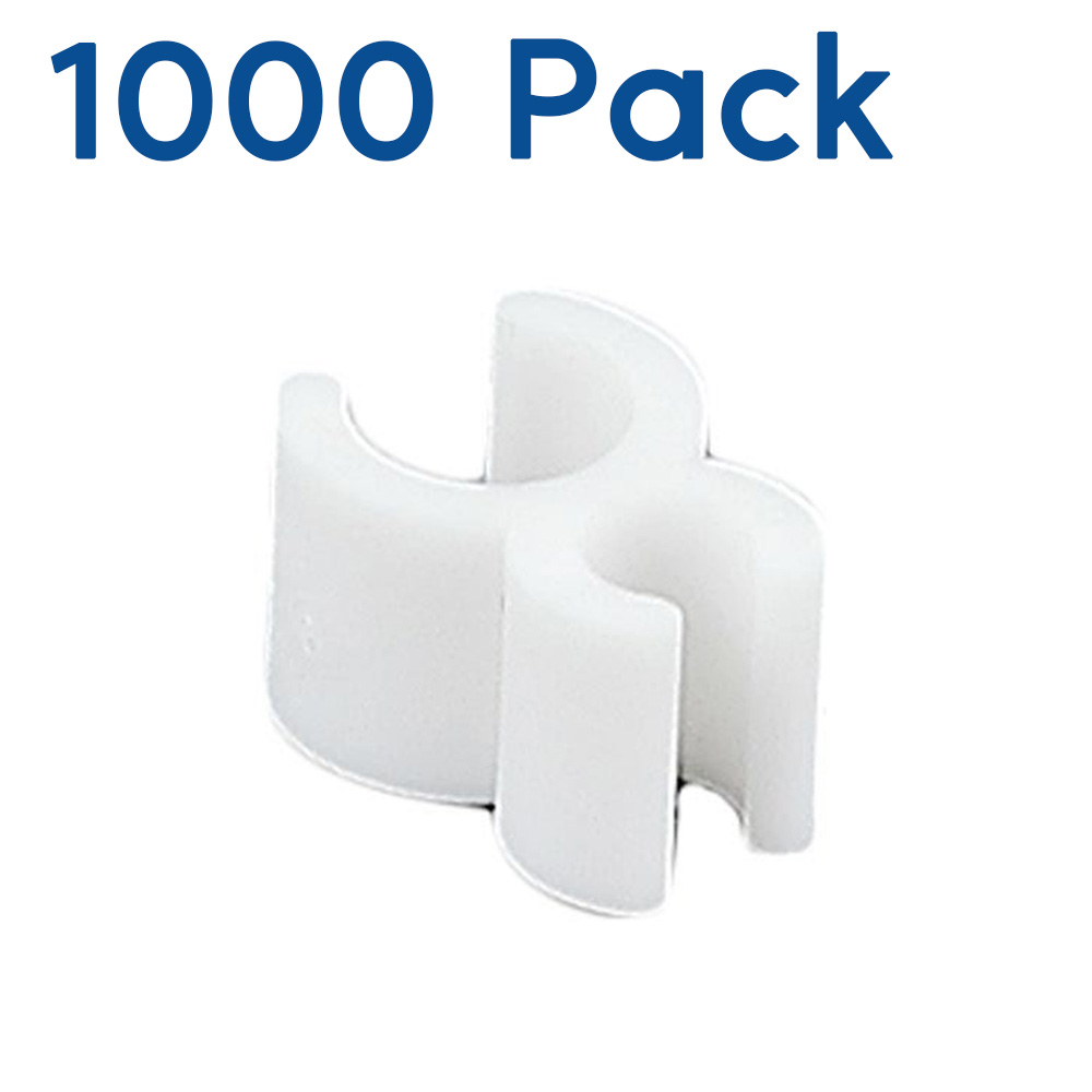 1000 Pack of 3/16 Inch Wire Frame Clips Novelty Lights | LED Christmas ...