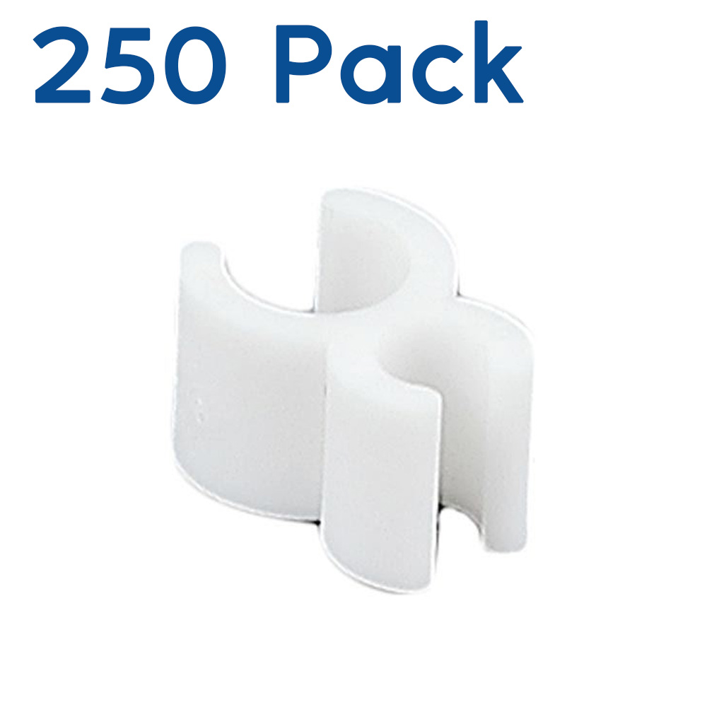 250 Pack of 3/16 Inch Wire Frame Clips Novelty Lights | LED Christmas ...