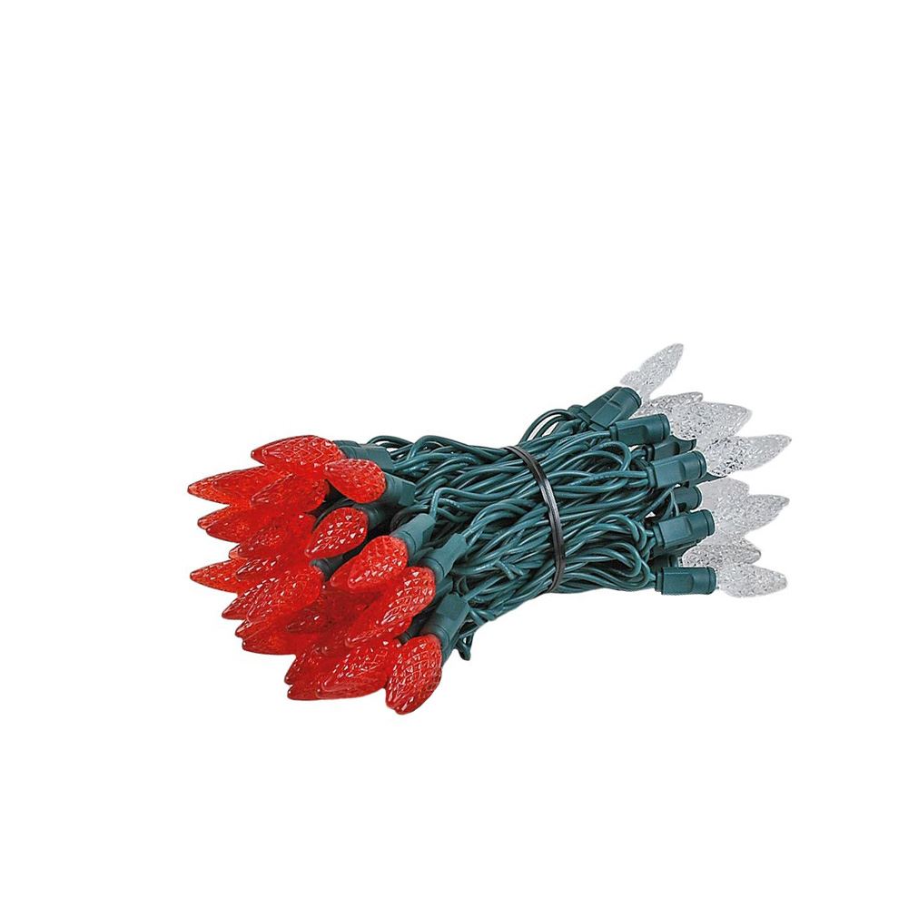 Commercial Coaxial C6 LED 70 Light Red & Pure White Strawberry Mini ...