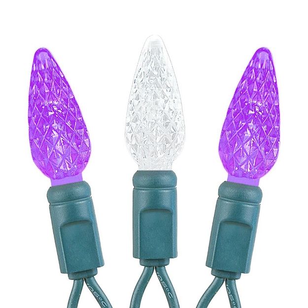 Commercial C6 LED 70 Light Purple & Pure White Strawberry Mini ...