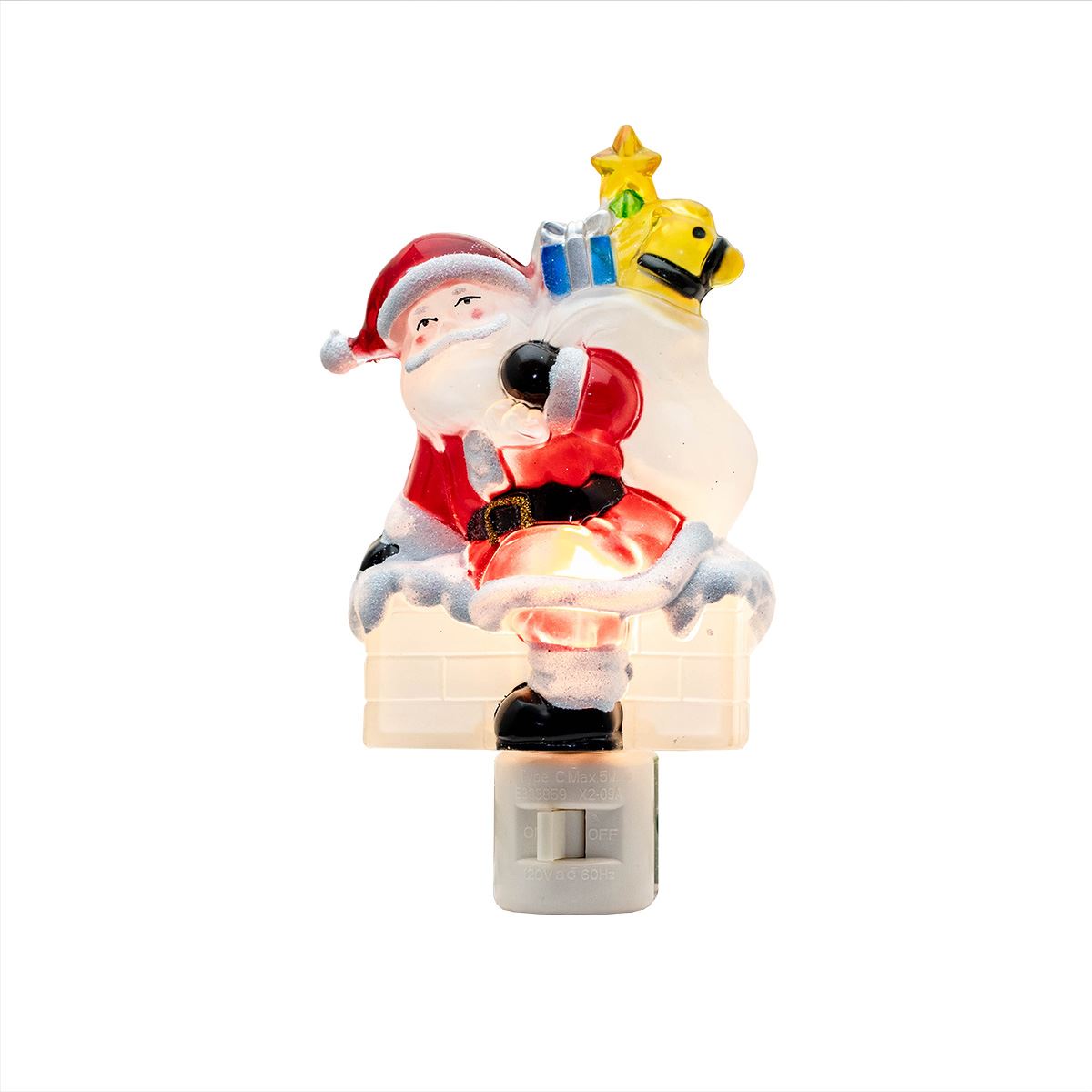 Christmas Night Light - Santa - Novelty Lights IncNovelty Lights | LED ...