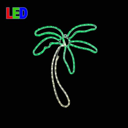 36" Tropical Palm Tree LED Rope Light Motif - Novelty Lights IncNovelty ...