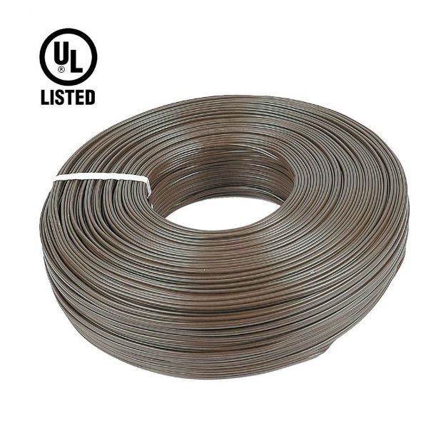 Brown SPT-2 Extension Zip Wire 500' Brown Wire - Novelty Lights ...