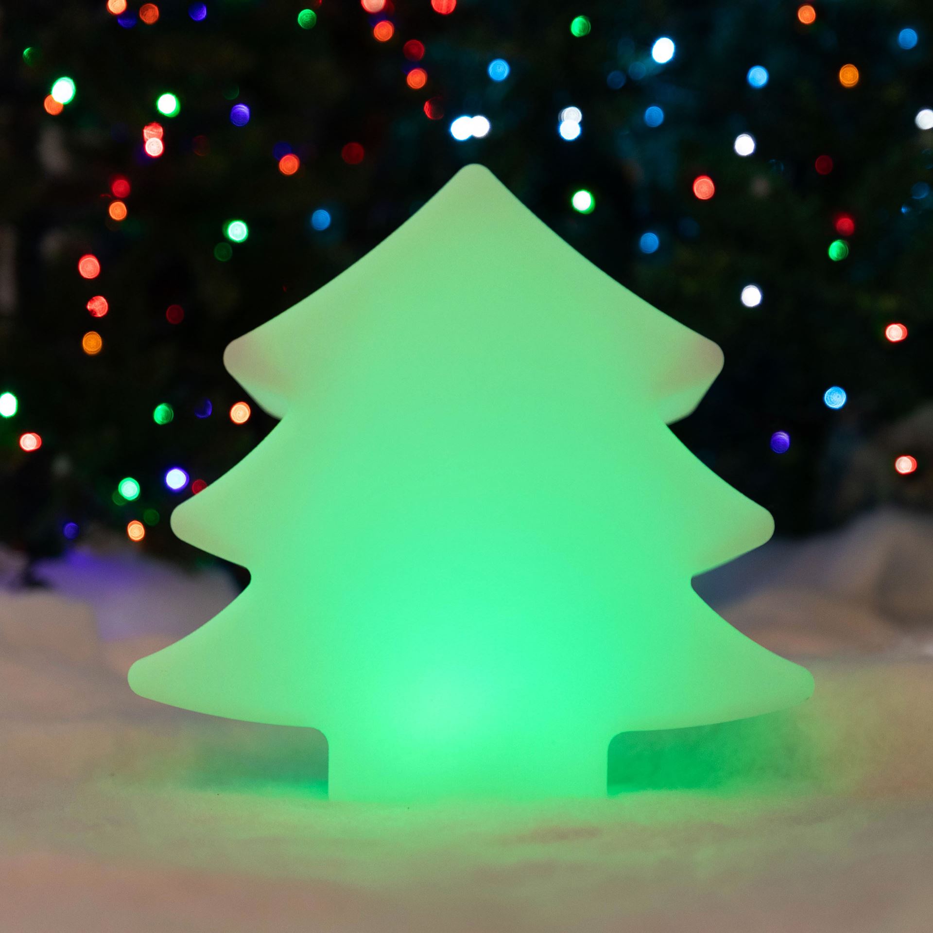 11" RGBW Tree Light Rechargeable Color Changing LED with RemoteNovelty ...