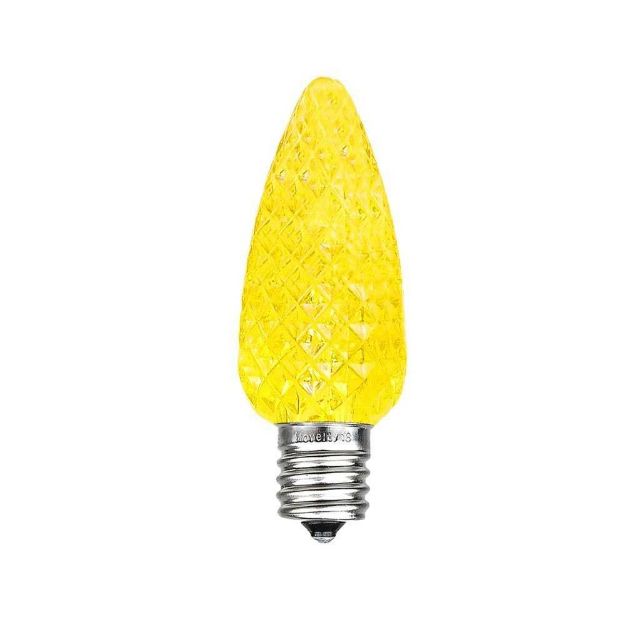 Twinkle C9 LED Yellow Replacement Christmas Lights - Novelty Lights ...