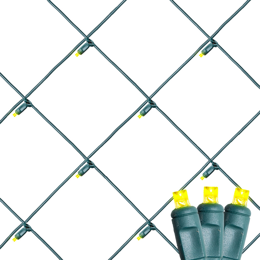 Yellow LED Net Lights 4' X 6' - Novelty Lights IncNovelty Lights | LED ...