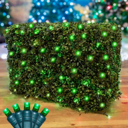 Green LED Christmas Lights - Novelty Lights IncNovelty Lights | LED ...