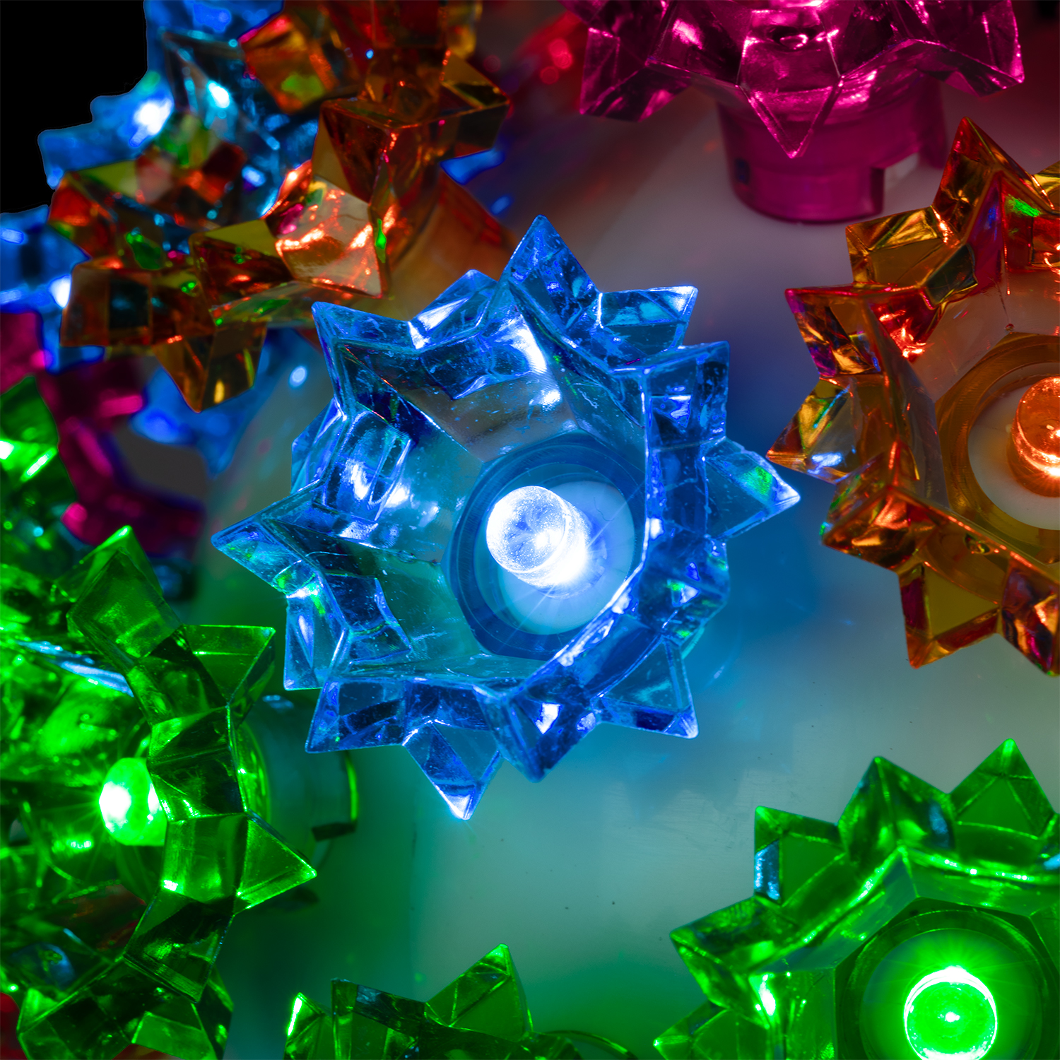 50 LED Multi-Colored Starlight Sphere - Novelty Lights IncNovelty ...