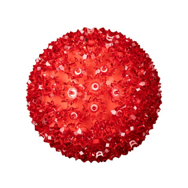 100 LED Red Starlight Sphere - Novelty Lights IncNovelty Lights | LED ...