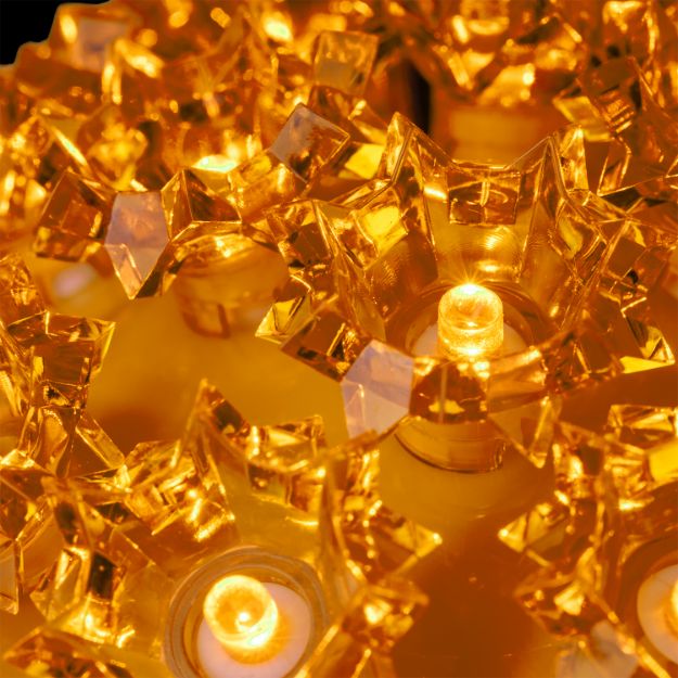 150 LED Orange Starlight Sphere - Novelty Lights IncNovelty Lights ...