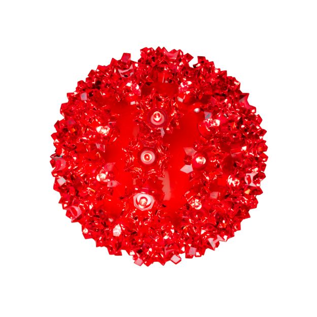 50 LED Red Starlight Sphere - Novelty Lights IncNovelty Lights | LED ...
