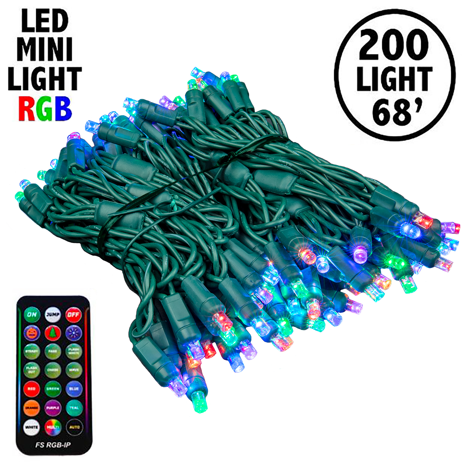 RGB(Plug and Play) LED Christmas Lights - Novelty LightsNovelty Lights ...